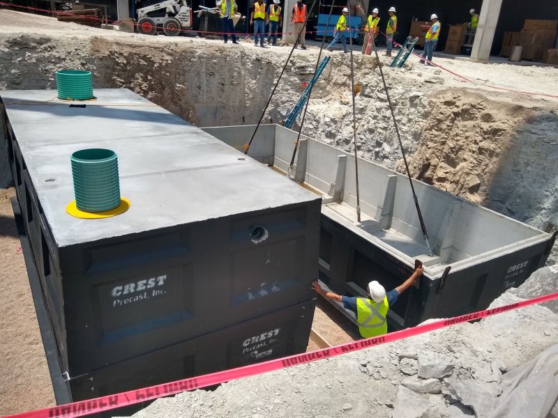 Precast Rain Harvest Tanks - Crest Precast Concrete
